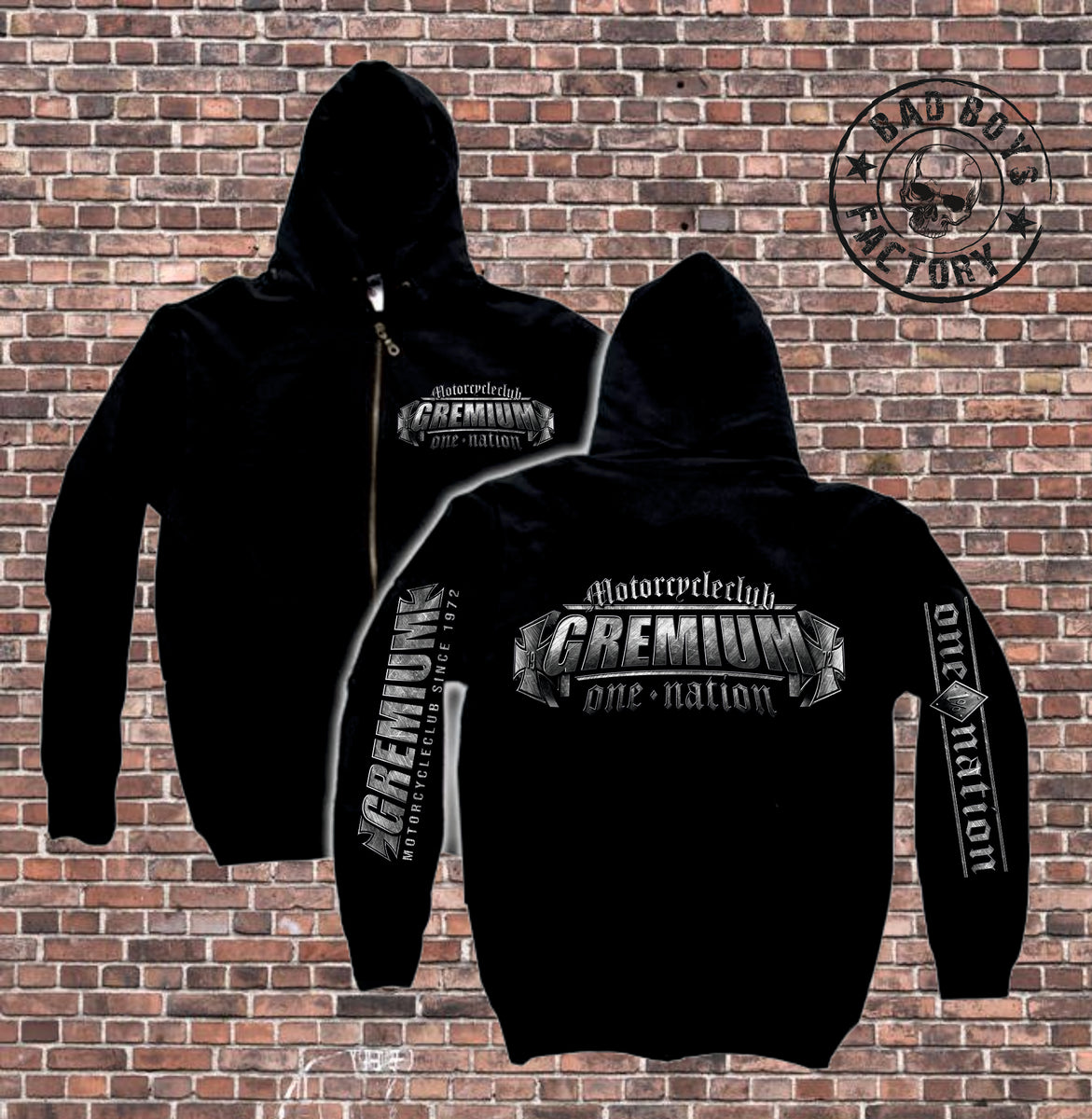 KAPUZENJACKE 'ONE NATION' – Bad Boys Factory